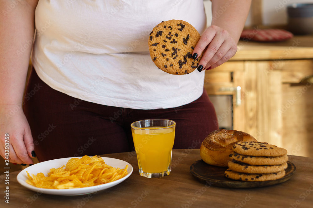 Sugar Addiction Unhealthy Lifestyle Cholesterol Weight Gain Dietary