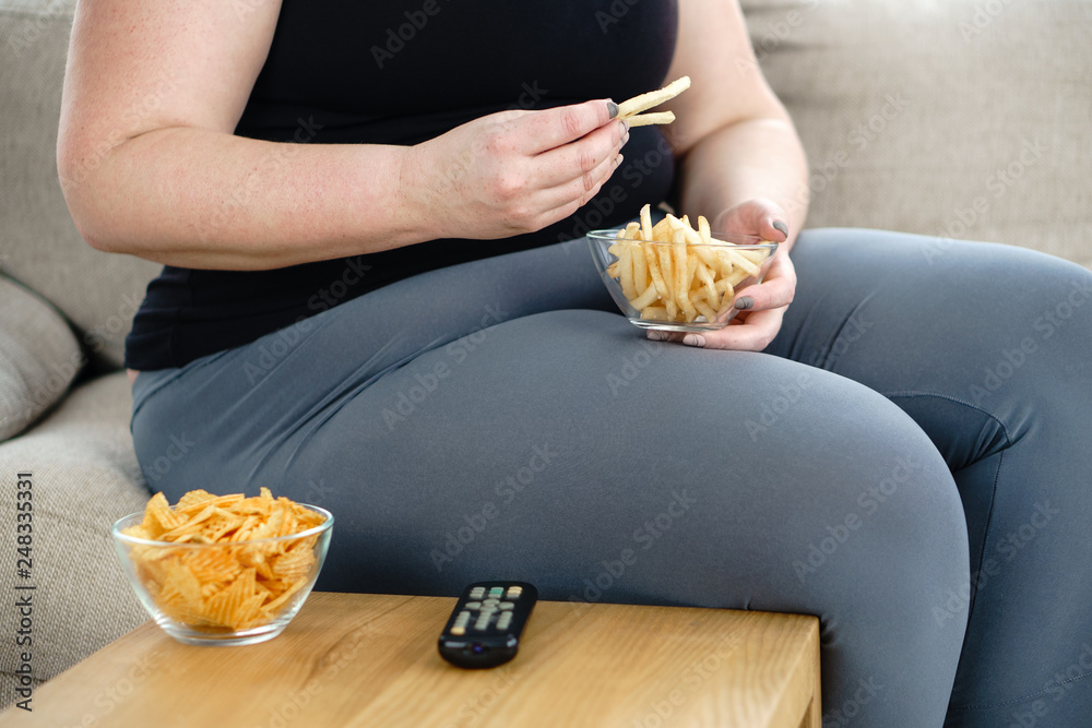 overeating, sedentary lifestyle, bad habits, food addiction, eating ...