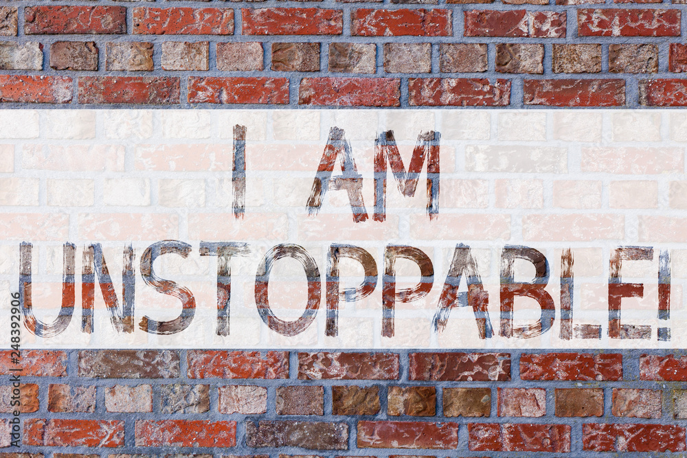I Am Unstoppable Word