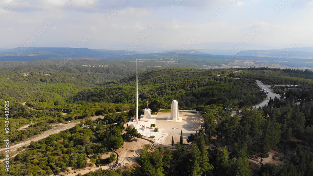 57th Infantry Regiment - Turkish memorial and cementery. The 57th ...