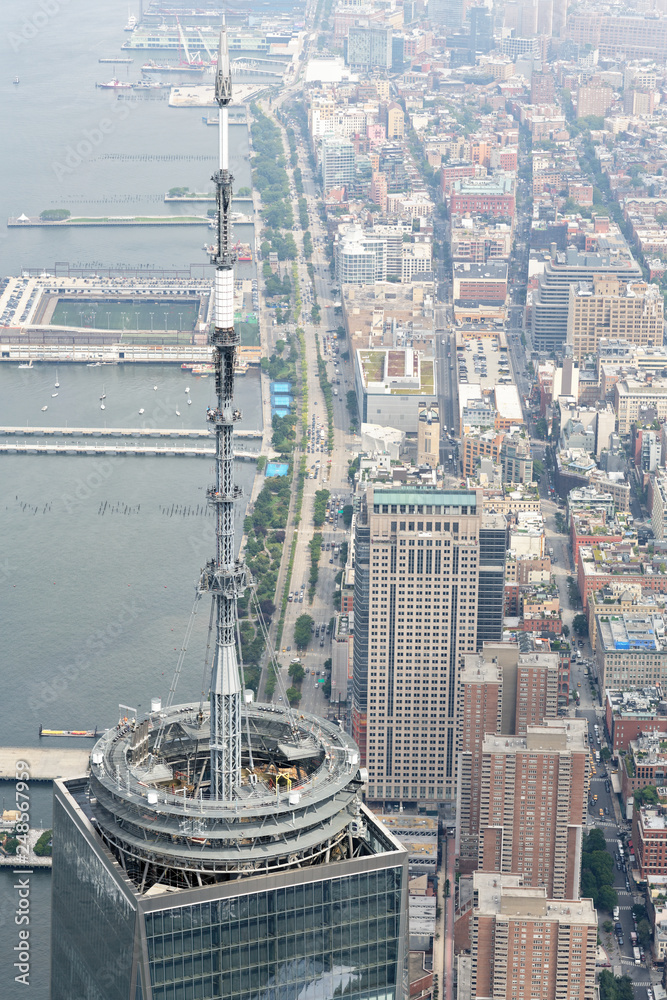 View From Top Of Freedom Tower