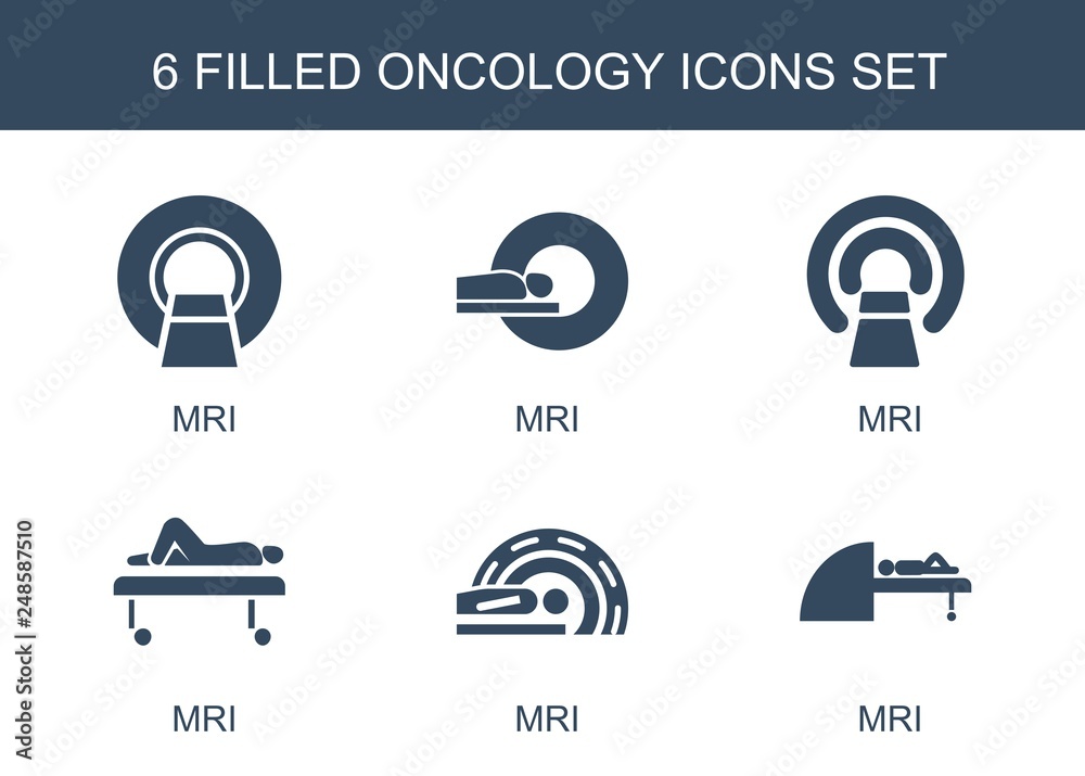6 oncology icons Stock Vector | Adobe Stock