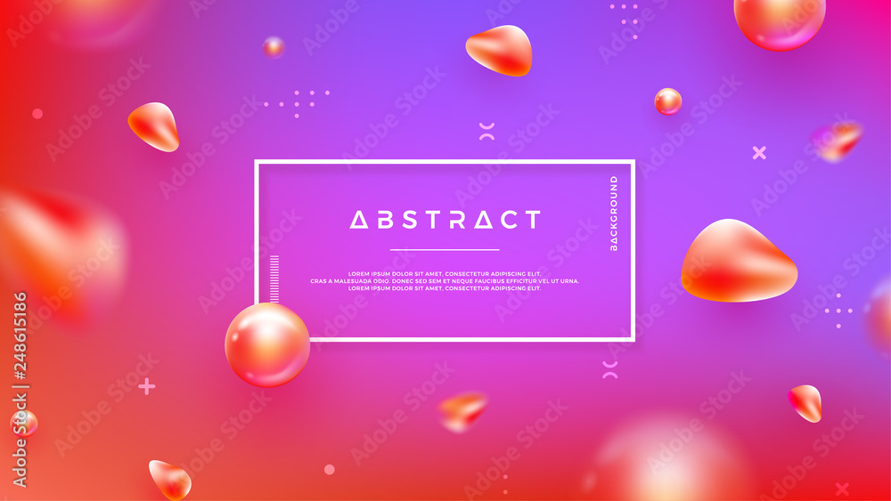 Modern abstract background with mixing purple, pink, red color can use ...