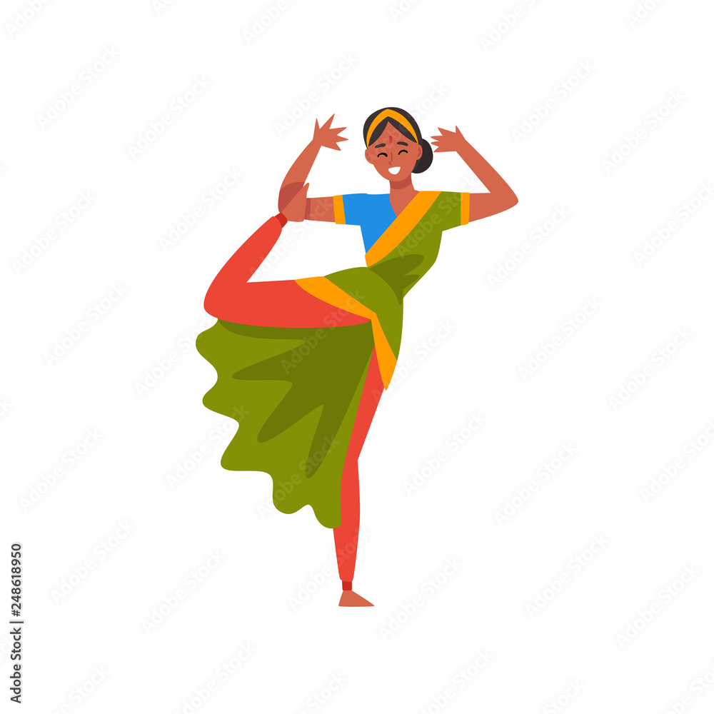 Indian Dancer Clipart