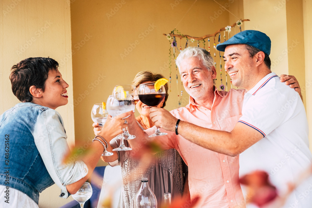 Group Of Middle Aged People