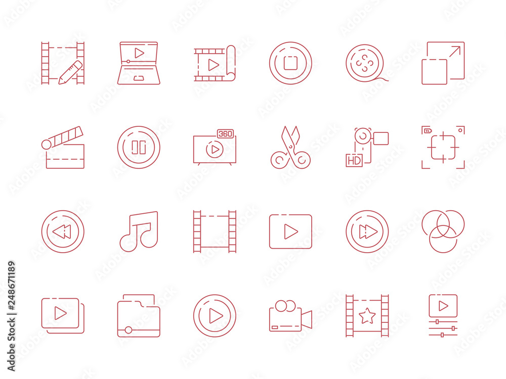 Film Editing Symbols