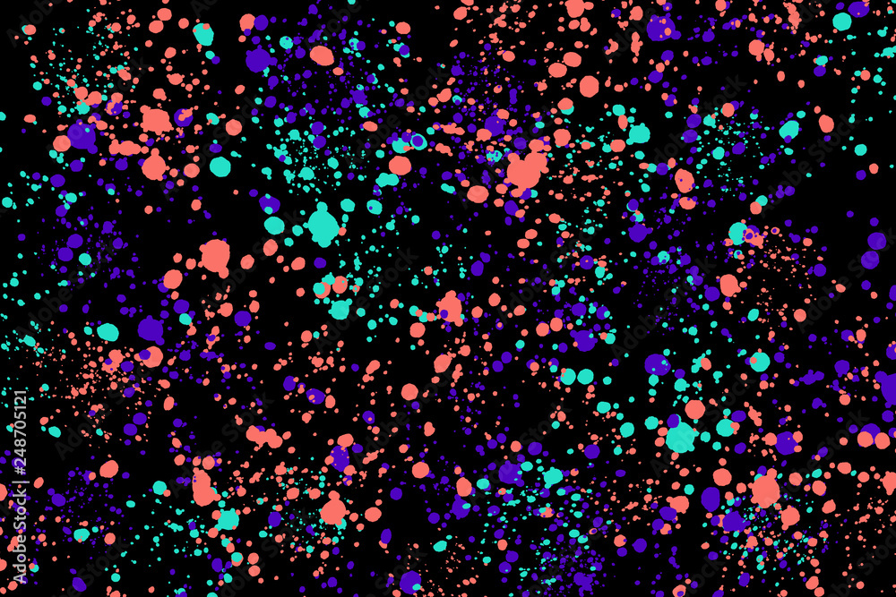 Neon Color Splash Backgrounds