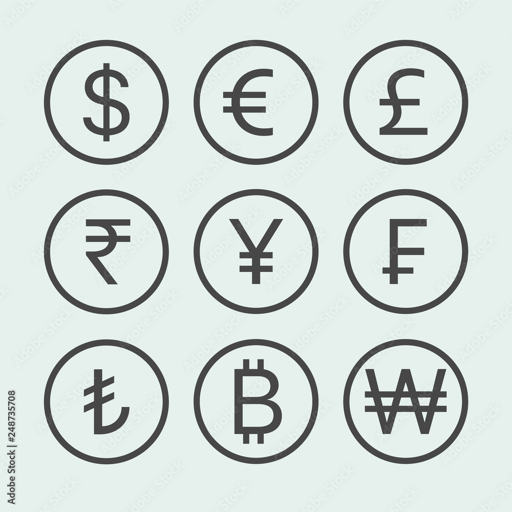 Currency Converter Symbols