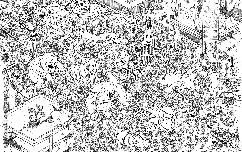 Wally 2 Stock Illustration | Adobe Stock