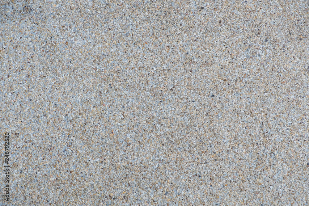 Explsed aggregate finish concrete wall and floor background texture ...