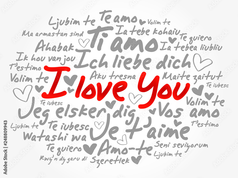 How To Write I Love You In Different Languages