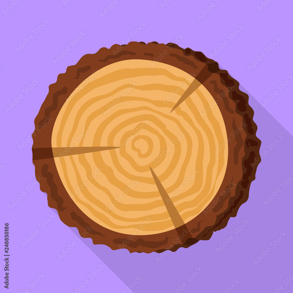 Vector illustration of deck and timber icon. Collection of deck and ...