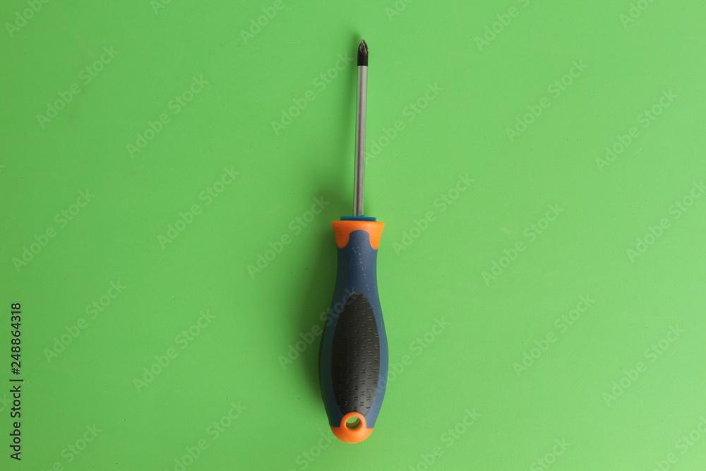 star screwdriver in colorful background Stock Photo | Adobe Stock