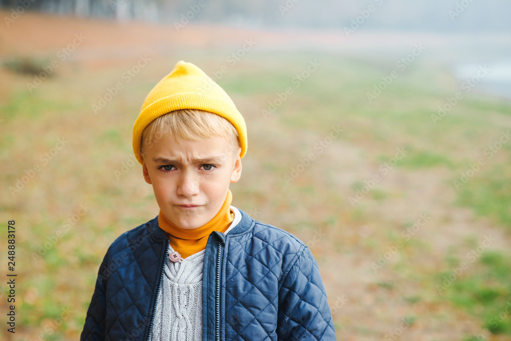 Skeptical African Kid Template