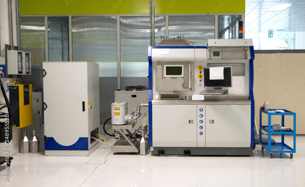 Metal 3D printer (DMLS) - Direct metal laser sintering (DMLS) is an ...