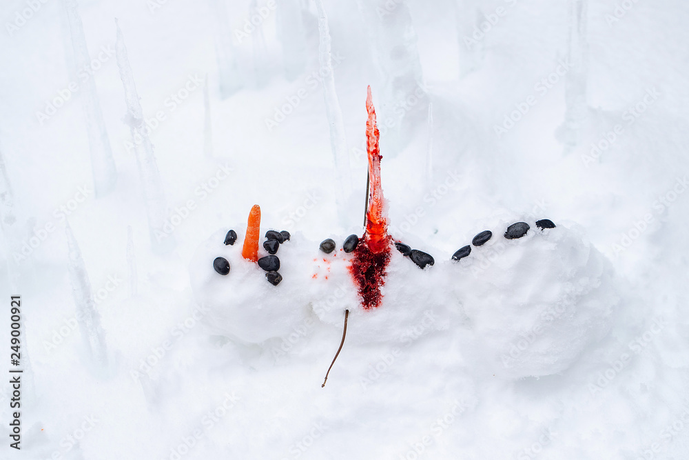 Bloody Snowman