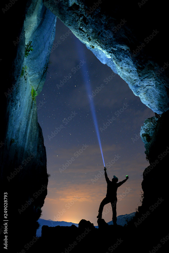 geologist and researcher who discovered new places human Stock Photo ...