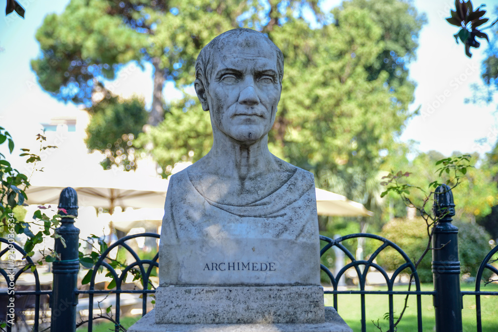 Archimedes, (Archimede)mathematician, physicist and Greek inventor ...