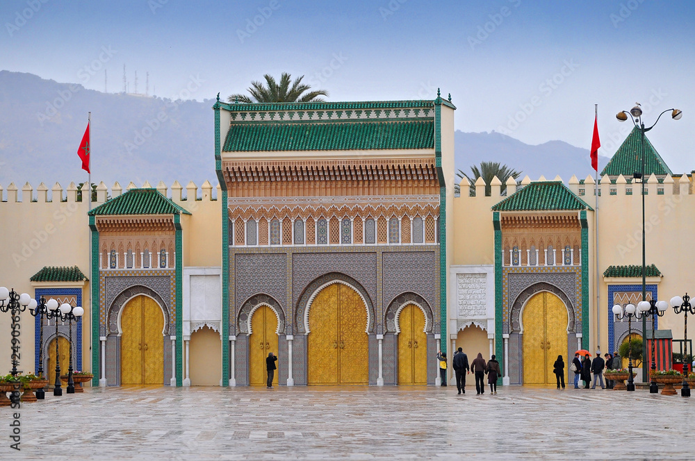 Dar al Makhzen or Palais Royale a royal palace of the Alaouite sultan ...
