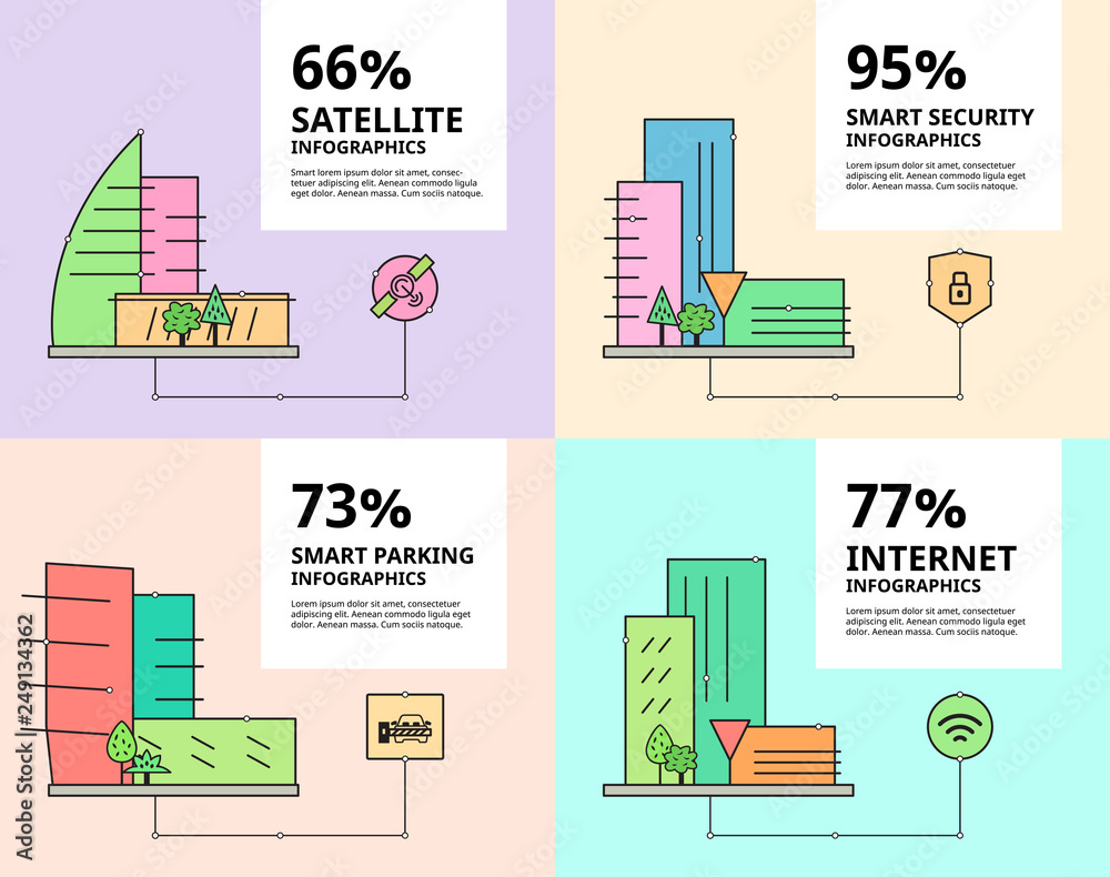 Infographic Creative Design Vector Set 77