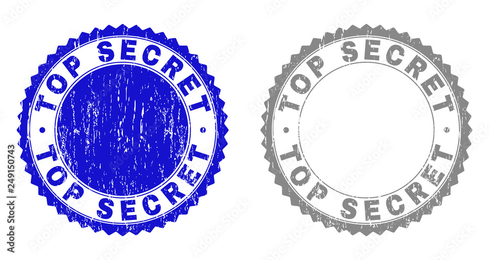 Top Secret Stamp Black