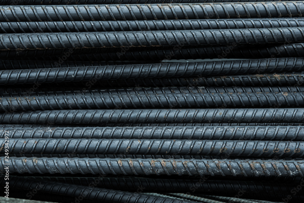 Poster Rebars for reinforcement concrete structure in the construction ...