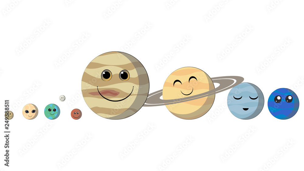 Planets With Faces