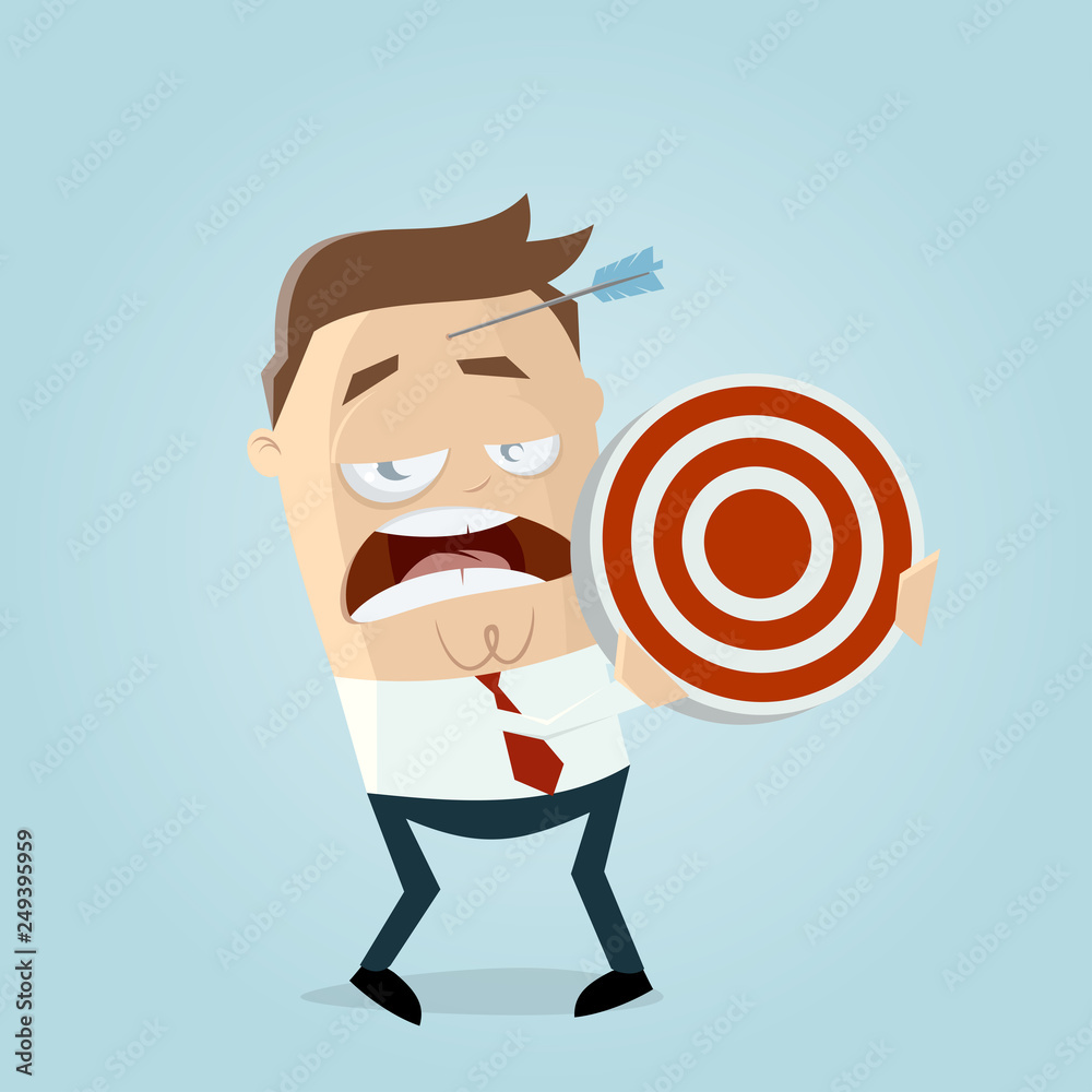 Funny Target Cartoon