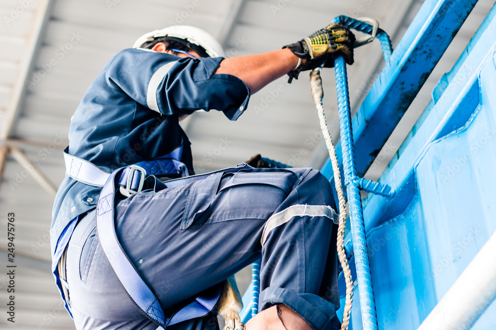 safety harness for work at height Stock Photo | Adobe Stock