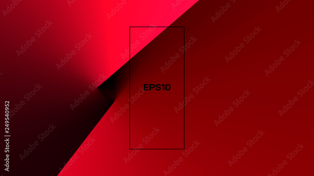 Abstract Light and Shade Texture with Angle Gradient Effect in Red ...