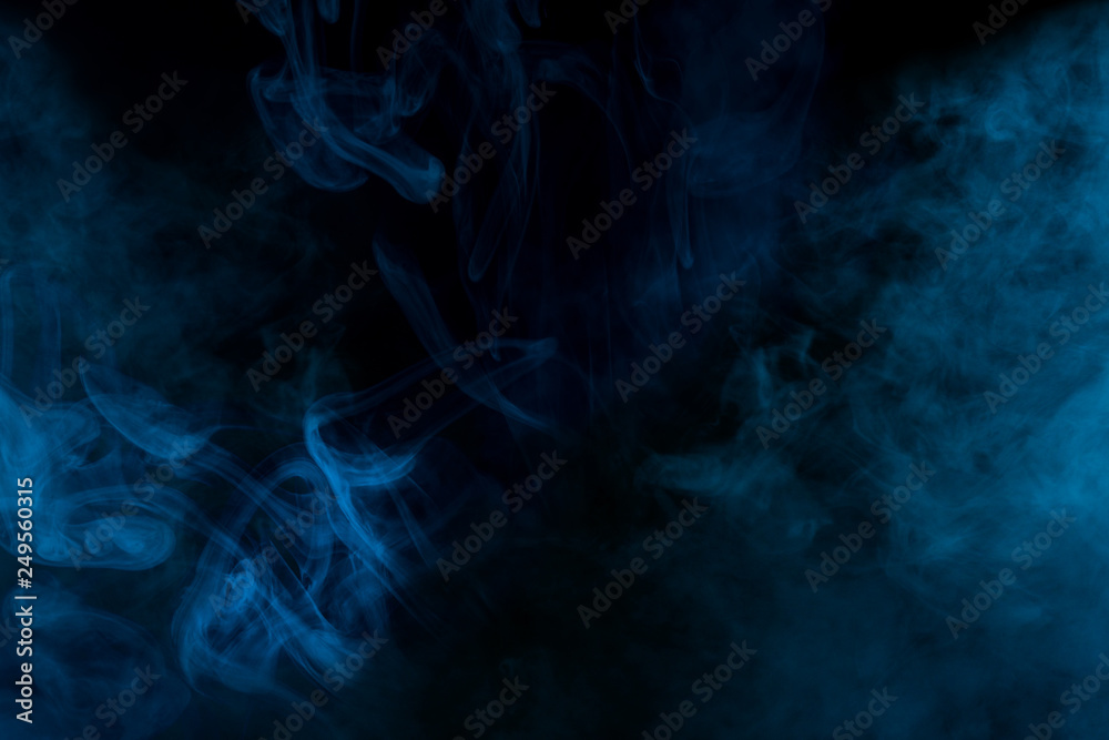Blue Mysterious Background