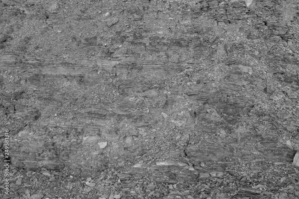 Vertical limestone texture. Black and white limestone background for ...