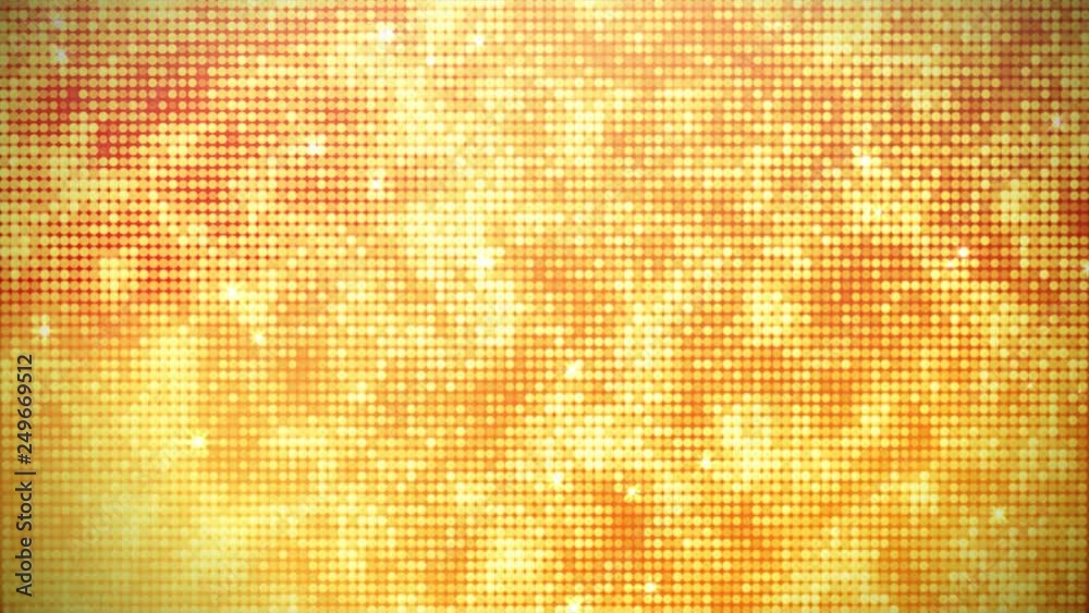 golden Loop glitter background with sparkle shine light effect ...