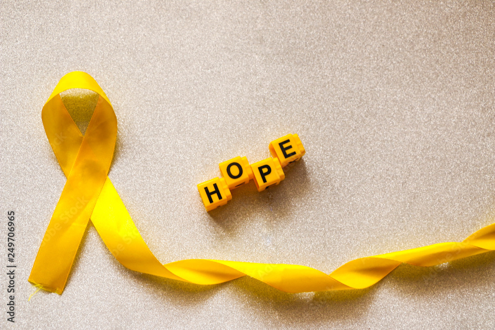 Childhood Cancer Sign