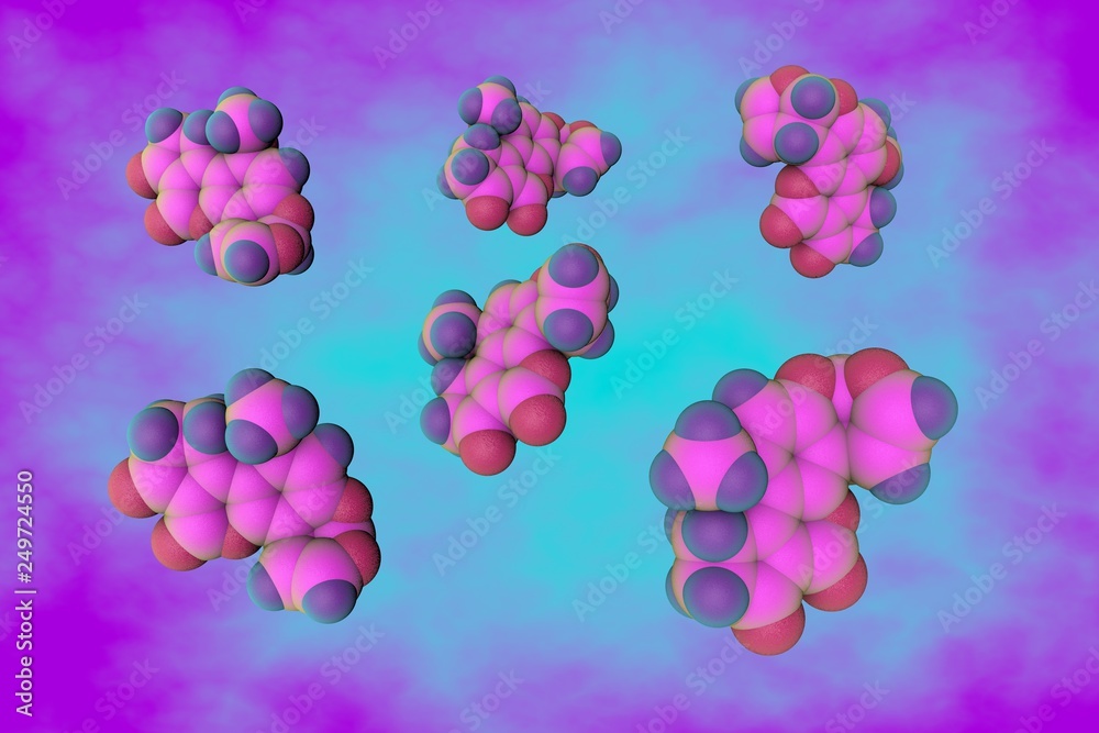 Molecular structure of aflatoxin B1, a potent hepatotoxic and ...