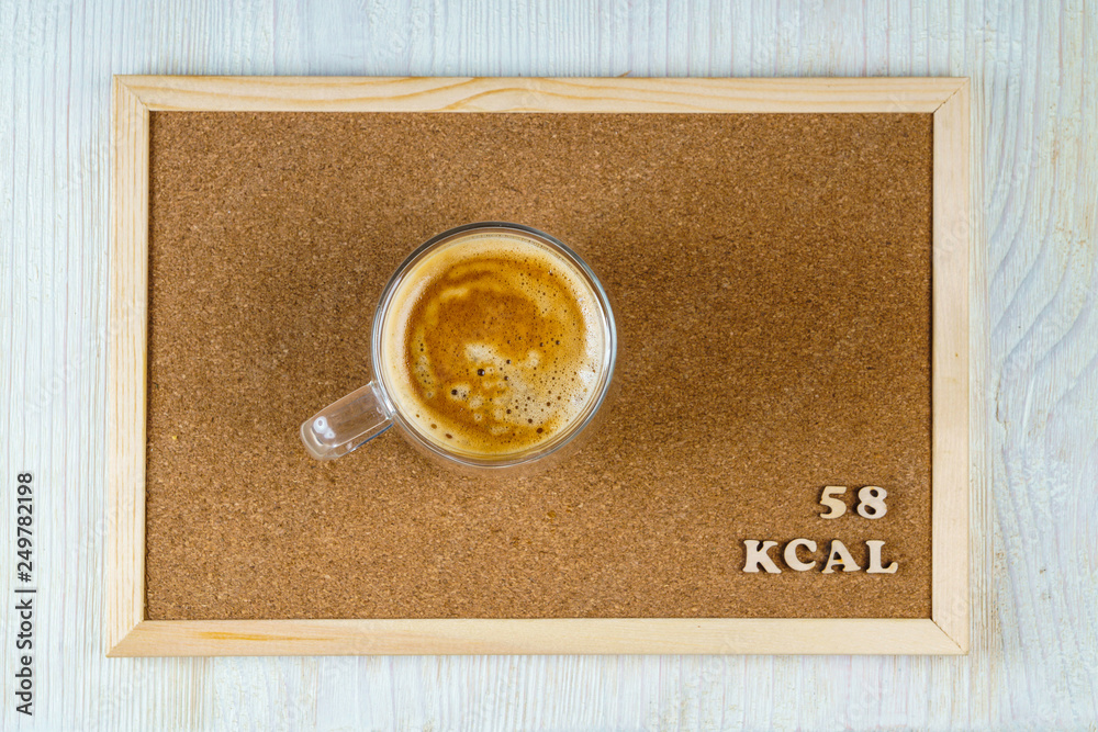 calorie content of coffee products with milk and sugar 58 kcal 100 ...