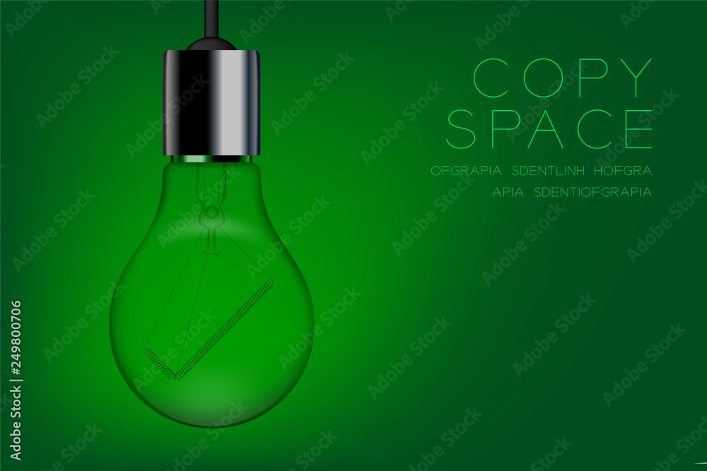 Check mark sign shape Incandescent light bulb switch off set Correct ...