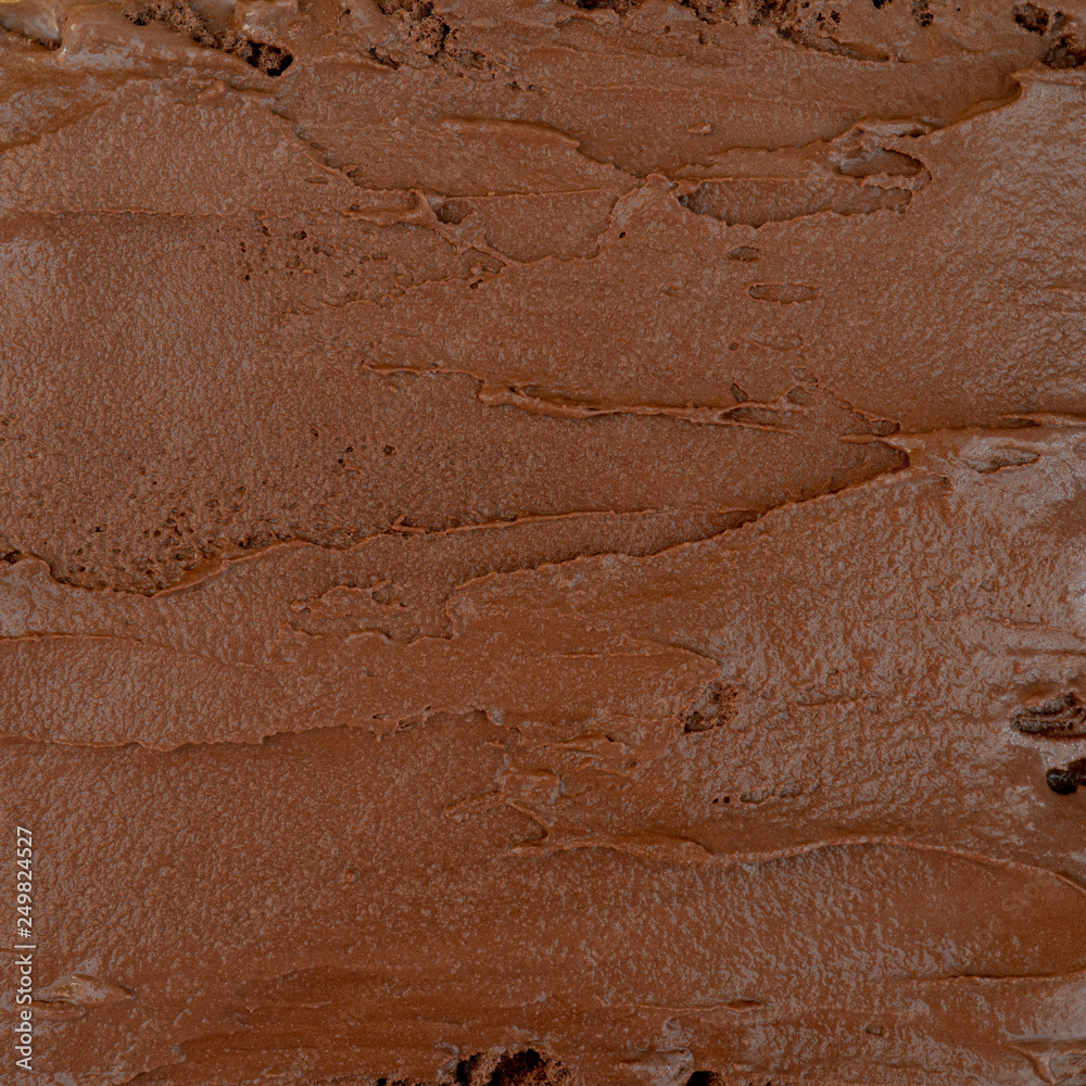 Chocolate Ice Cream Texture