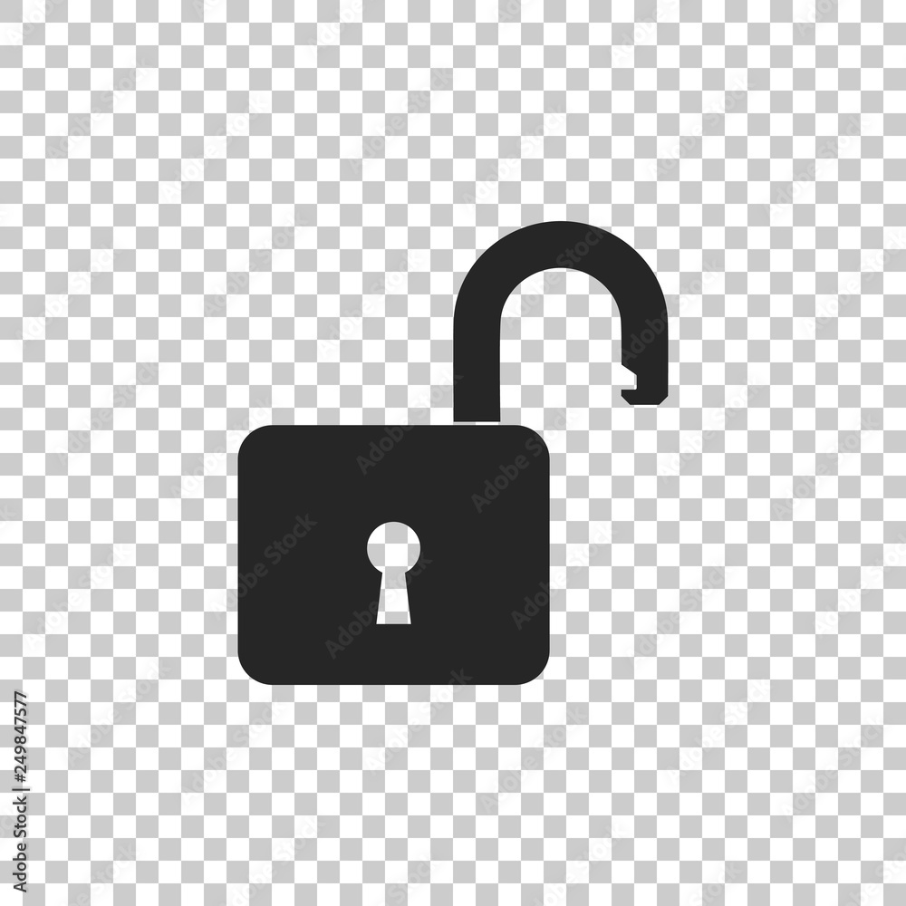 Open Lock Png