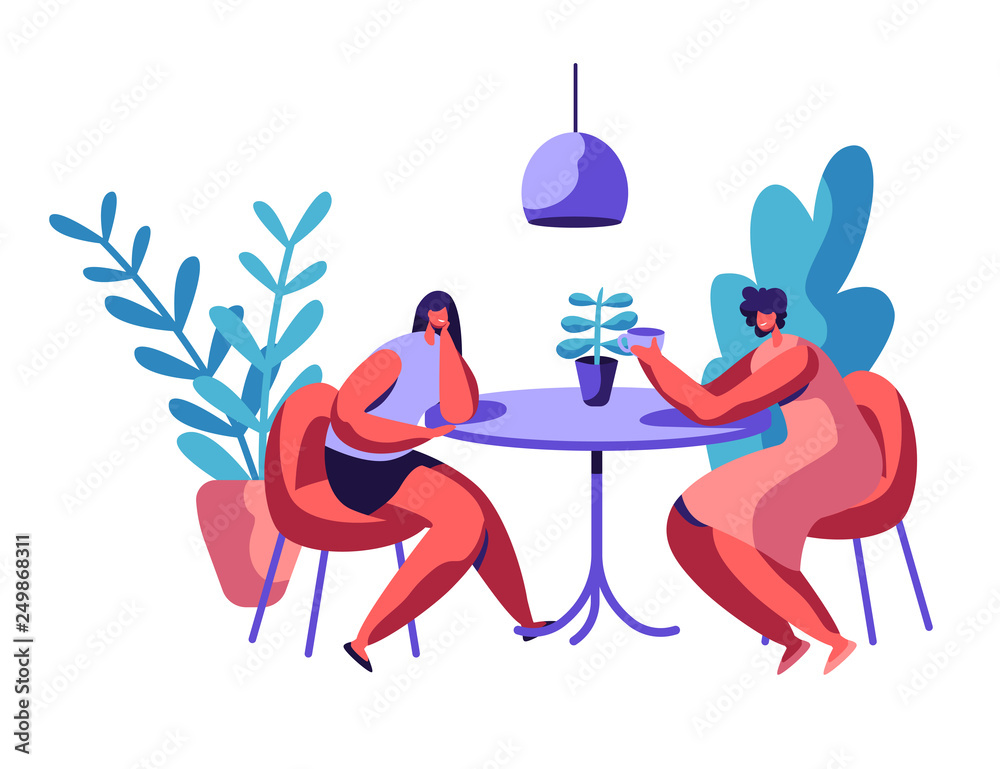 Someone Setting The Table Cartoon