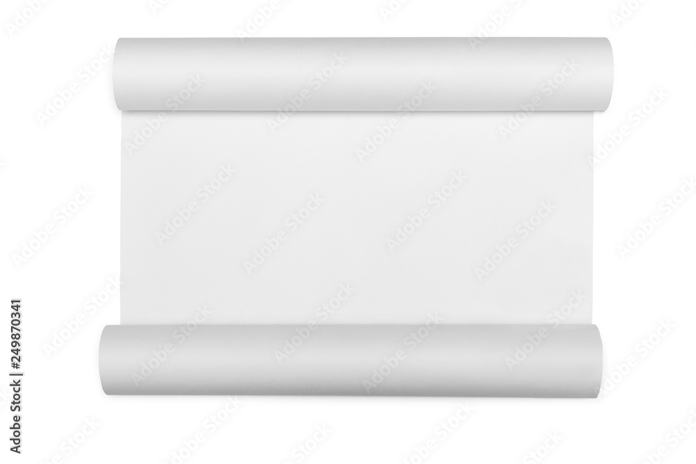 Blank White Scrolls