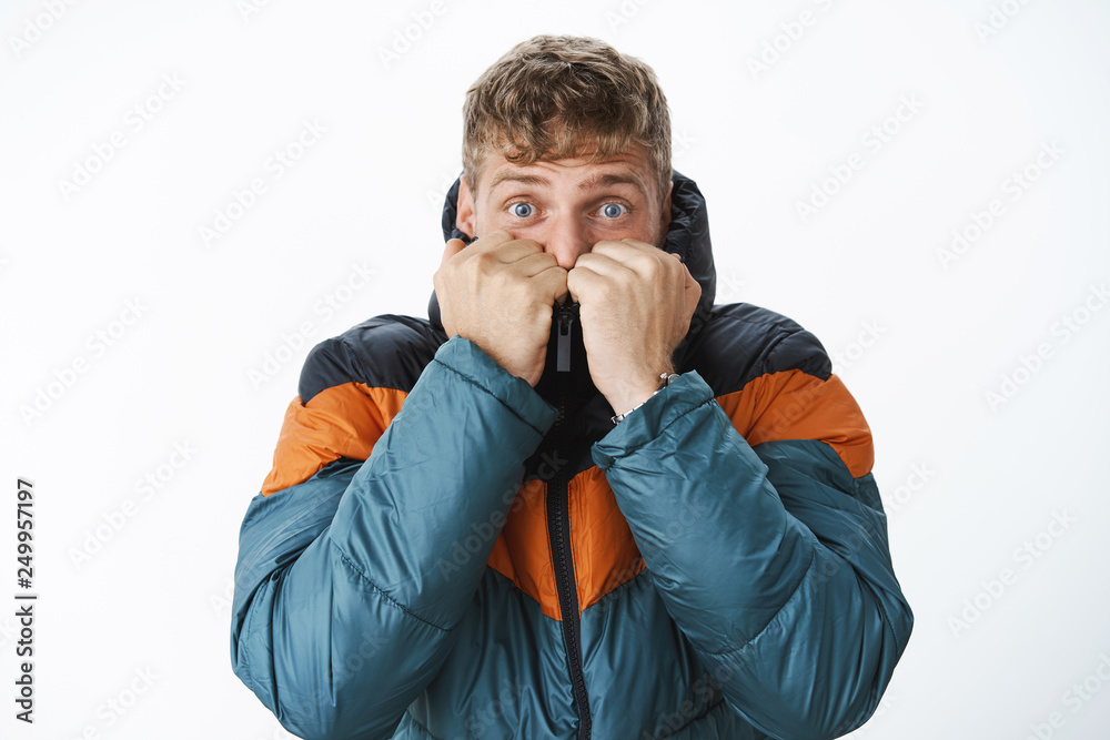 Man Scared Outside
