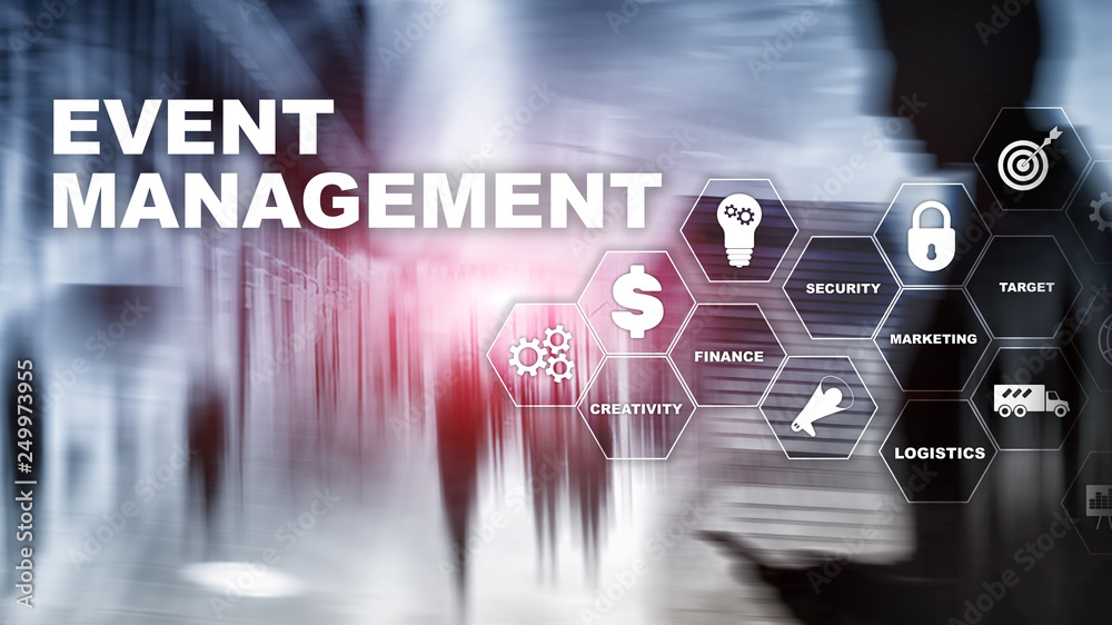 Event management Concept. Event management flowchart. Event management ...