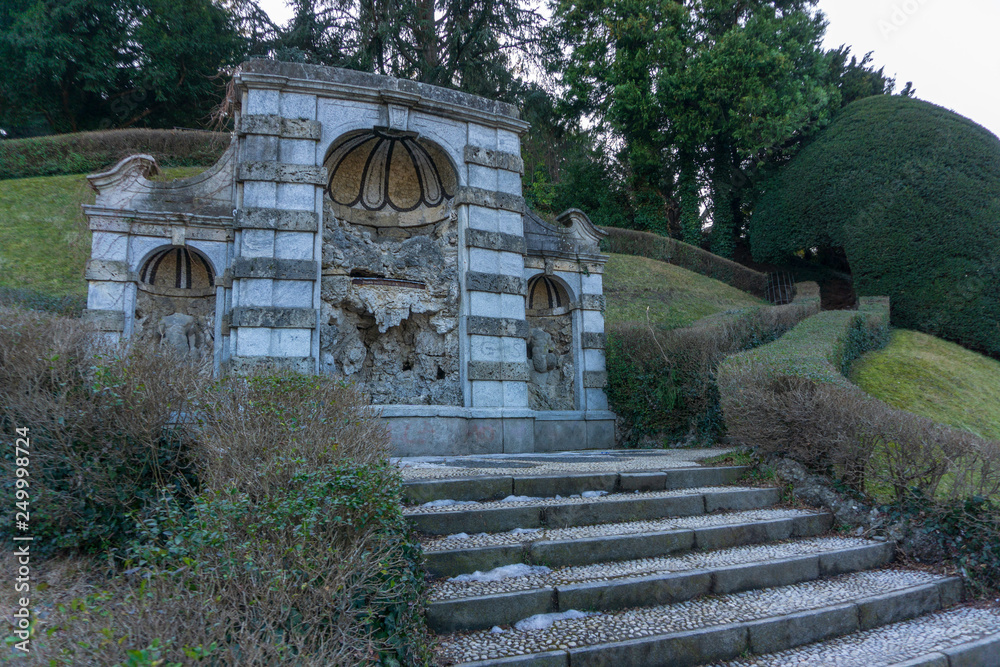 Ninfeo of Giardini Estensi in Varese (Italy) Stock Photo | Adobe Stock