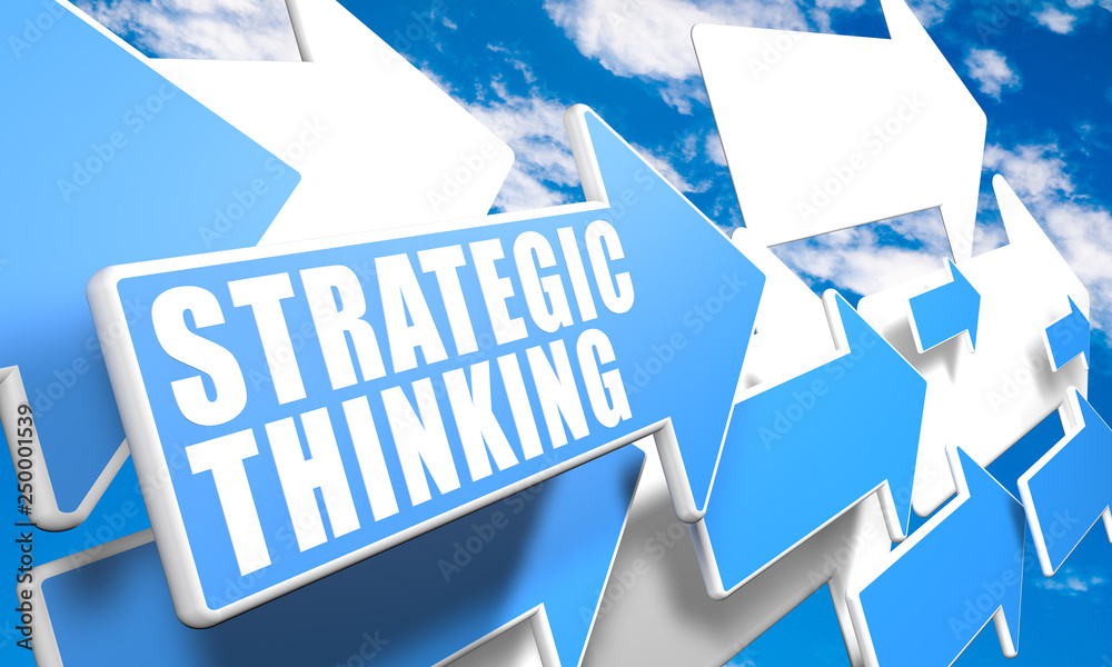 Strategic Thinking Stock Illustration | Adobe Stock