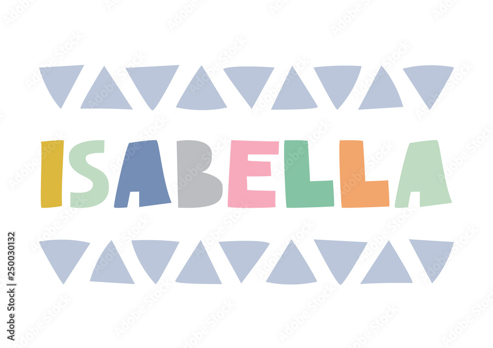 Isabella Name Art