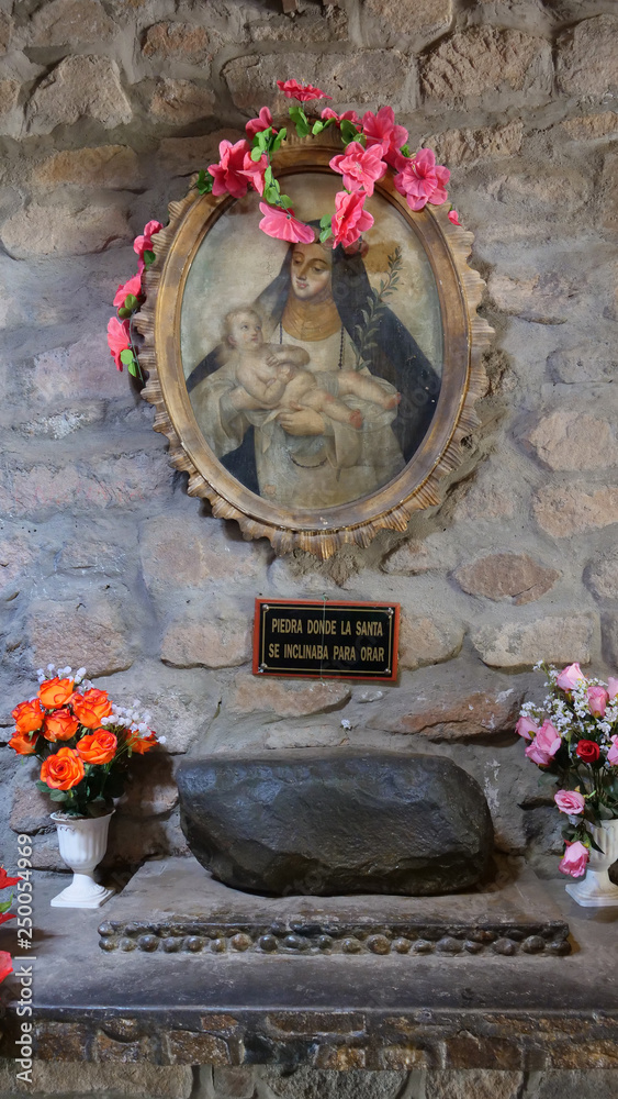 Shrine. Altar Maria. Catholic. Canta Peru. Chapell Stock Photo | Adobe ...