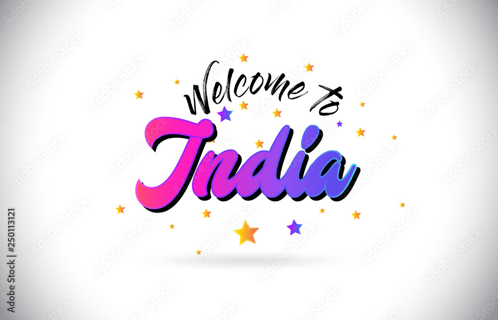 Indian Welcome Logo Design