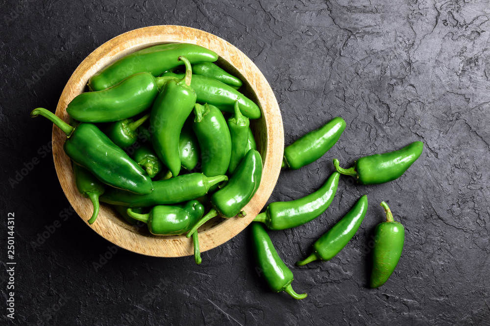 Hot Pepper Chart Poster