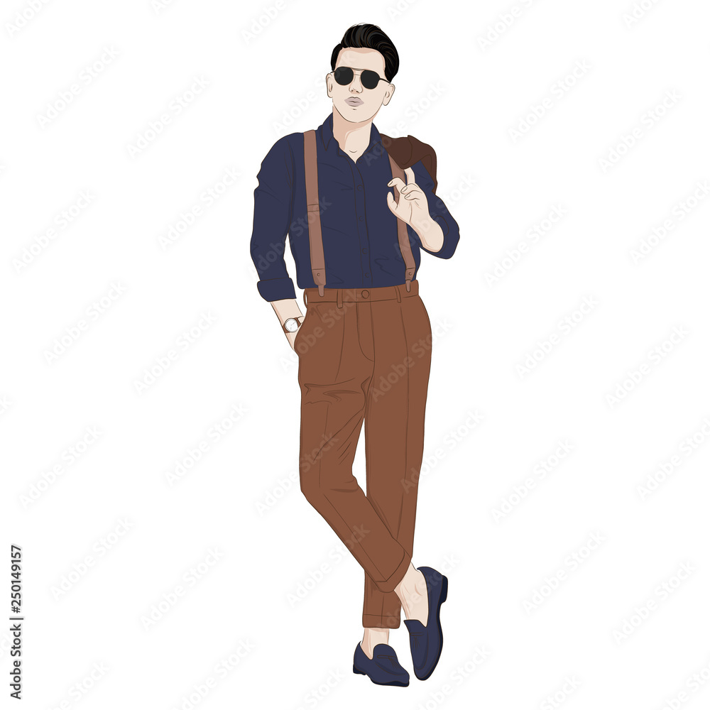Men Fashion Illustration
